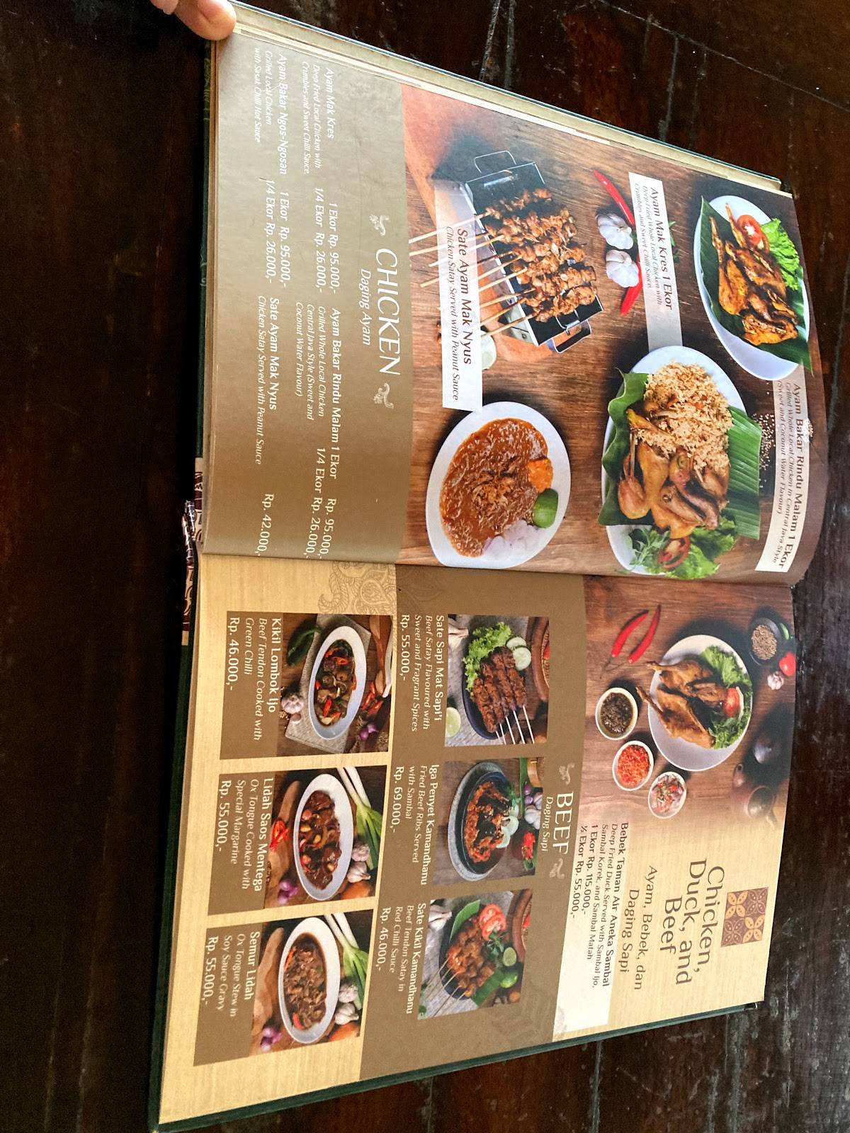 Menu at RM Handayani - Wisata Paiton restaurant, Triwungan, Jl. Raya ...