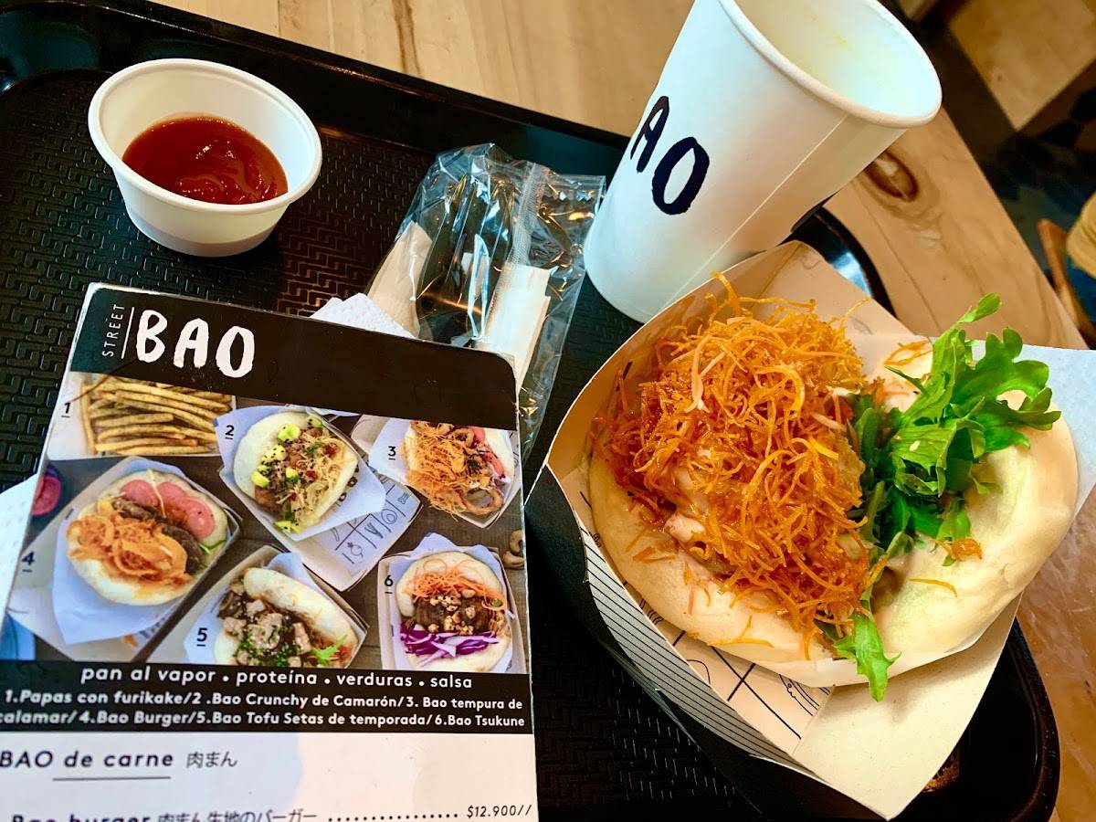 Menu at Street Bao restaurant, Bogotá, Cl. 90 #11-13