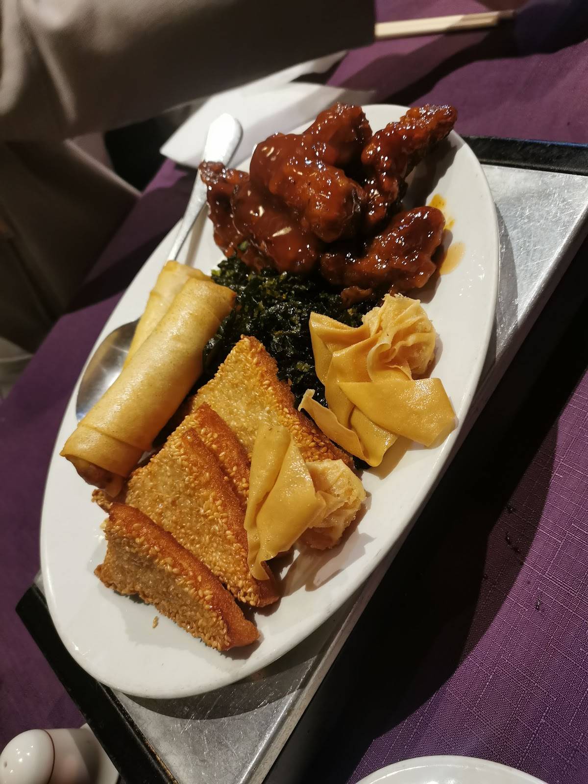 Menu at Tai Pan restaurant, Louth