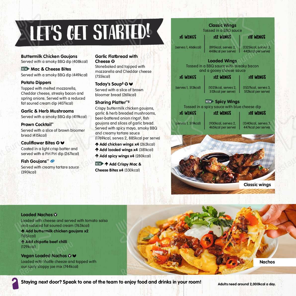 Menu at The Highwayman Cookhouse + Pub, Eaton Socon