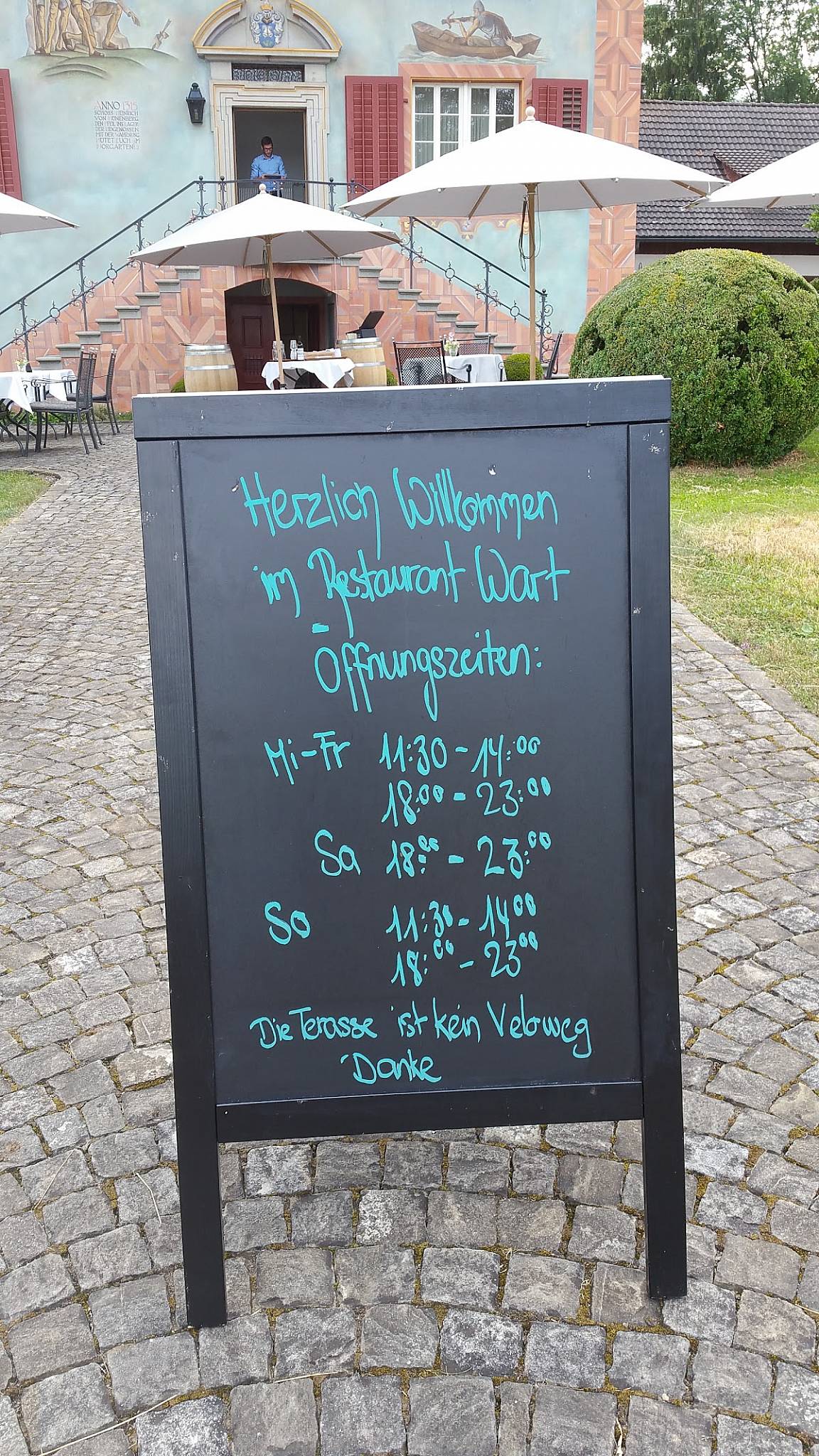Speisekarte von Restaurant Wart, Hünenberg, Wart 1