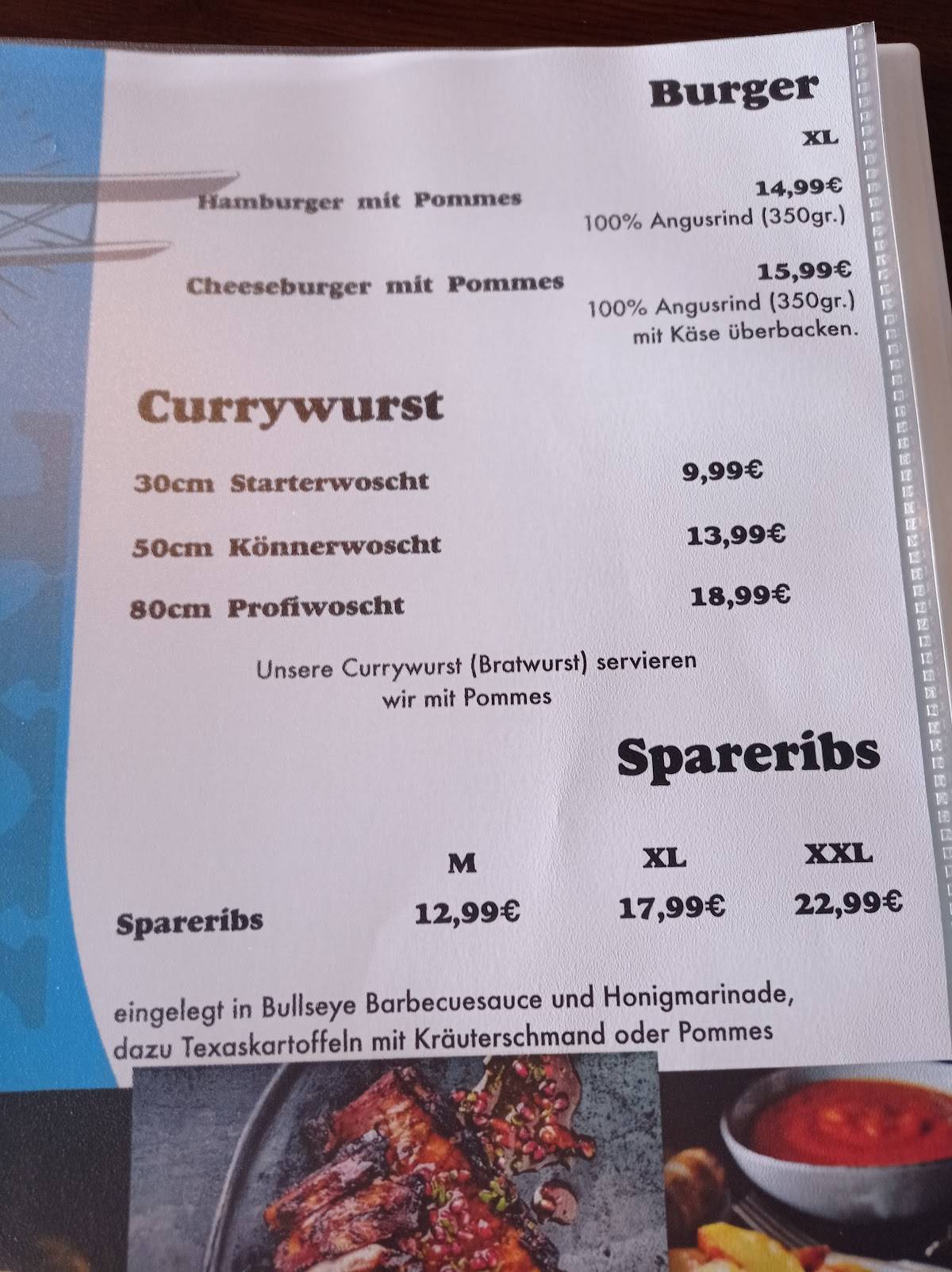 Speisekarte von Zum Propeller restaurant, Worms
