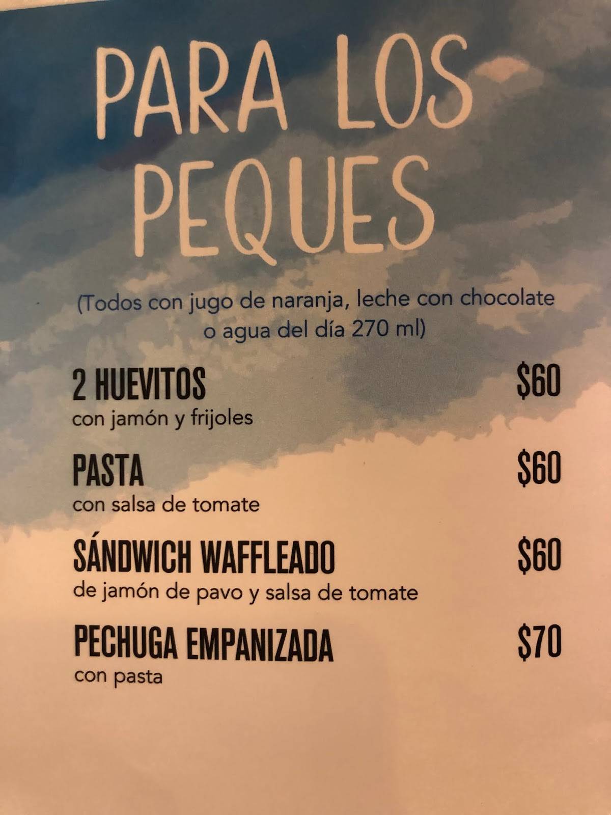 Carta de Maniática Café - Milenio III, Santiago de Querétaro