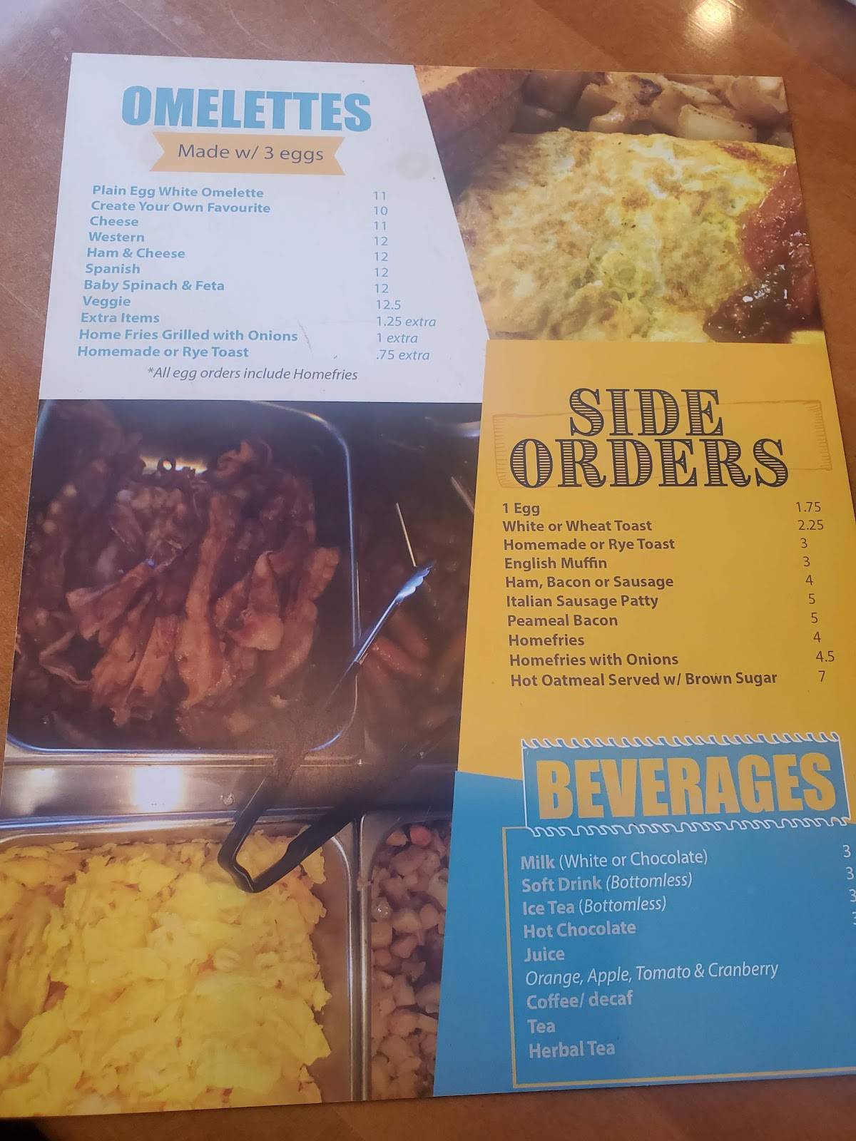 Menu at Sandro's Family Restaurant, Sault Ste. Marie