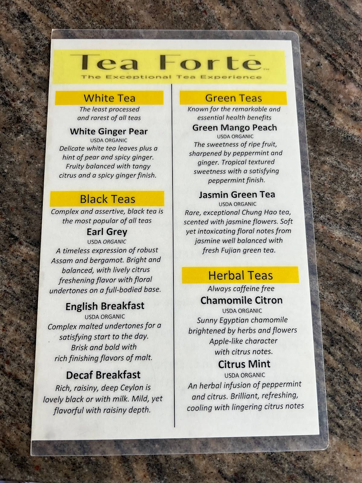 Menu at Si Bon pub & bar, Rancho Mirage