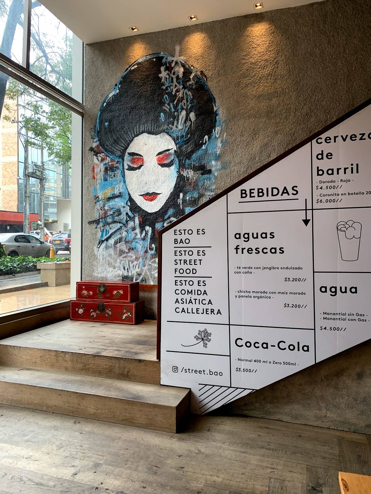 Menu at Street Bao restaurant, Bogotá, Cl. 90 #11-13