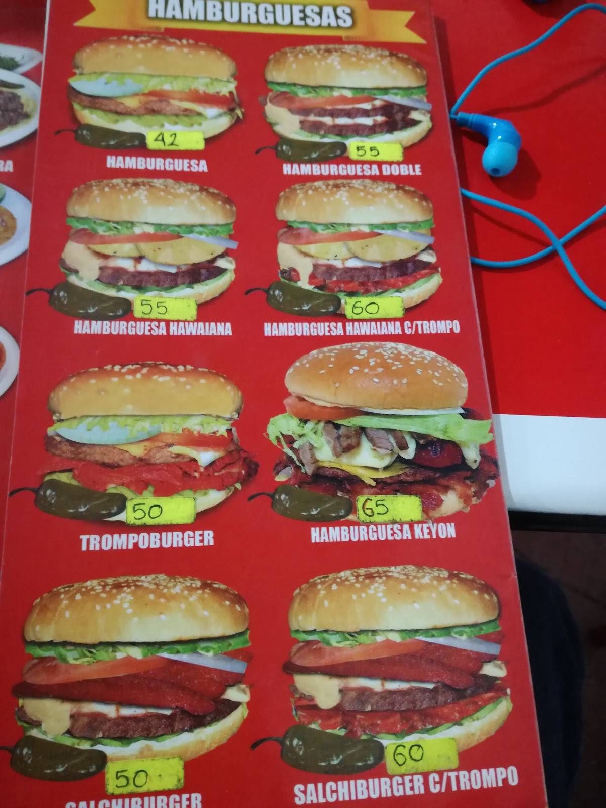 Carta del restaurante Tacos Keyon Cumbres, Monterrey, Av Abraham ...