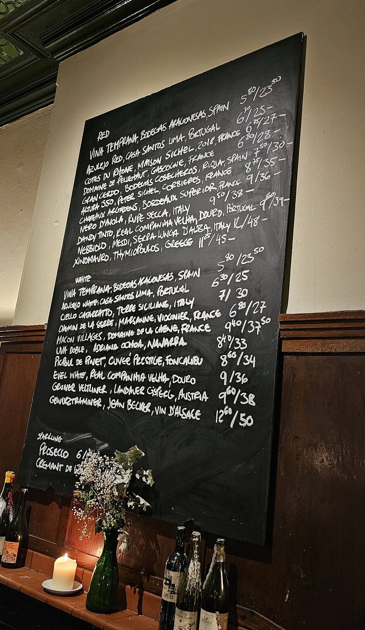 Menu at The Lord Stanley pub & bar, London, 51 Camden Park Rd