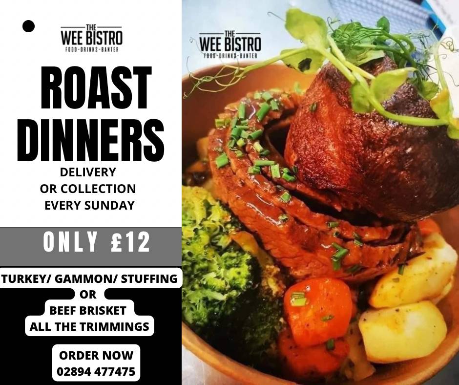 Menu at The Wee Bistro restaurant, Glengormley