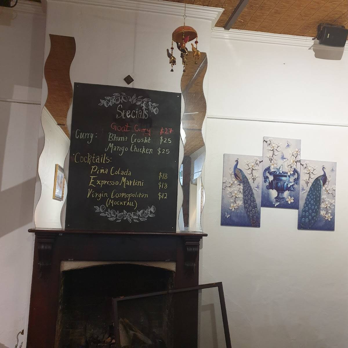 Menu at Tikka TALIAN at The Wheatsheaf Inn pizzeria, Gawler East