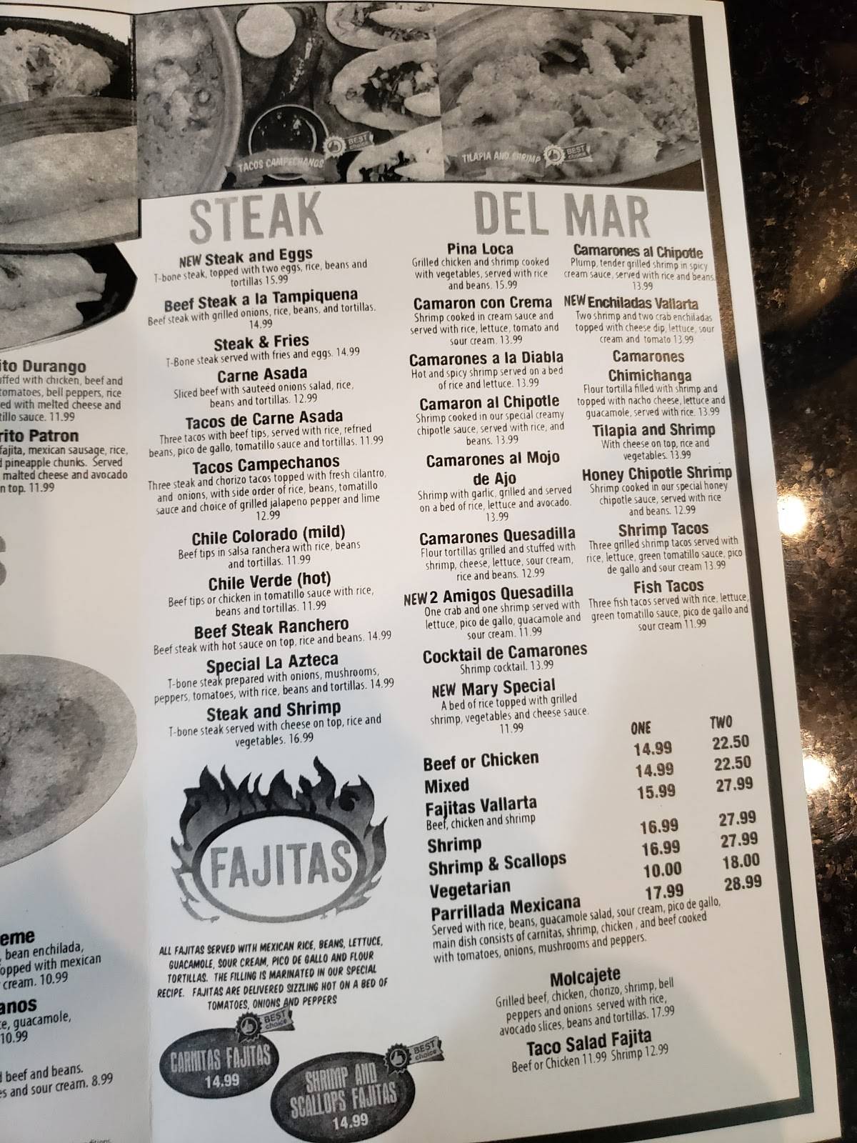 Menu at DON PATRON WILLIAMSPORT restaurant, Williamsport, E 3rd St