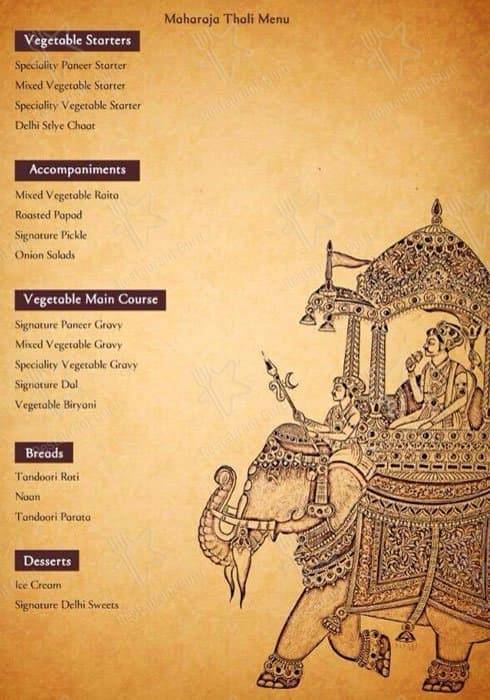 Menu at Delhi Highway Restaurant, Chennai, 5