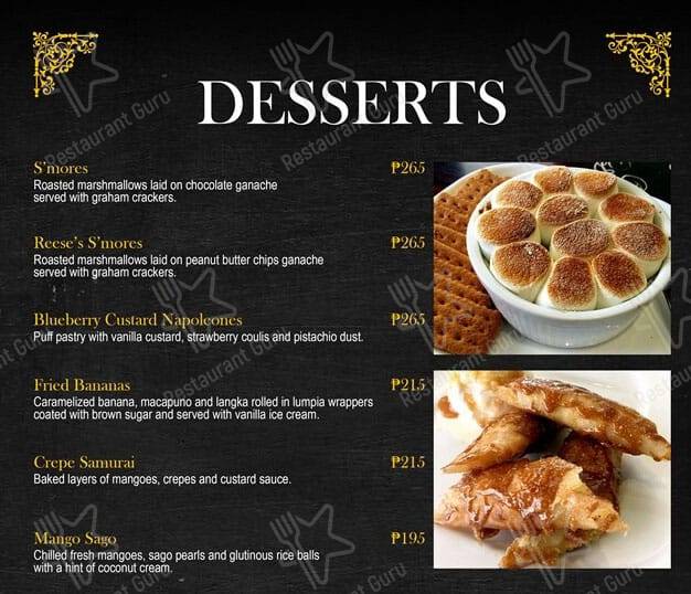 Menu at Bistro Charlemagne restaurant, Santa Rosa, Ayala Malls Solenad ...