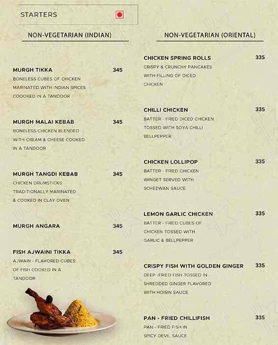 Menu at The Cube - Effotel By Sayaji, Gurugram Rural