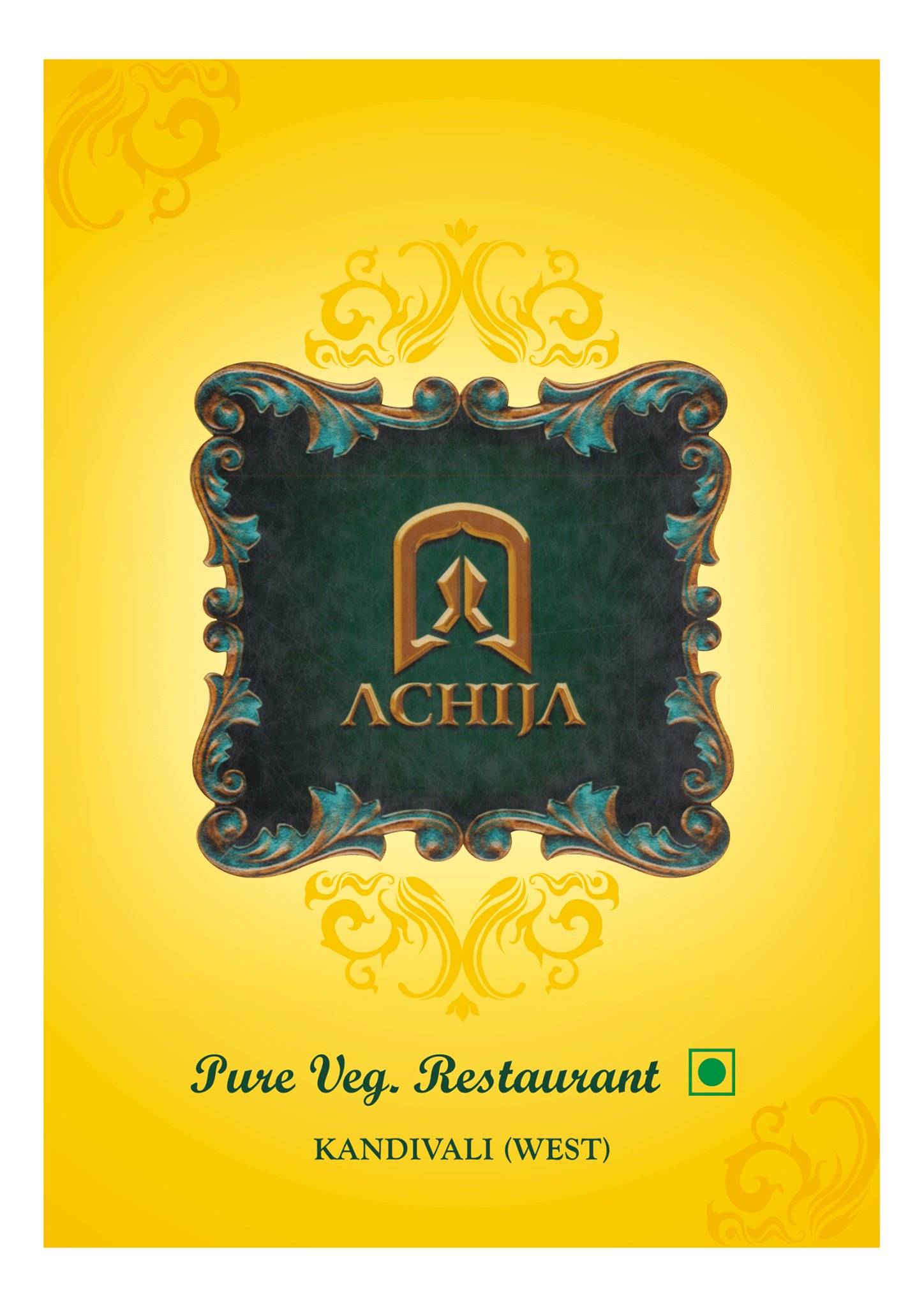 Menu at Achija Veg Restaurant Kandivali, Mumbai, Shop No. 12/16 Ratna ...