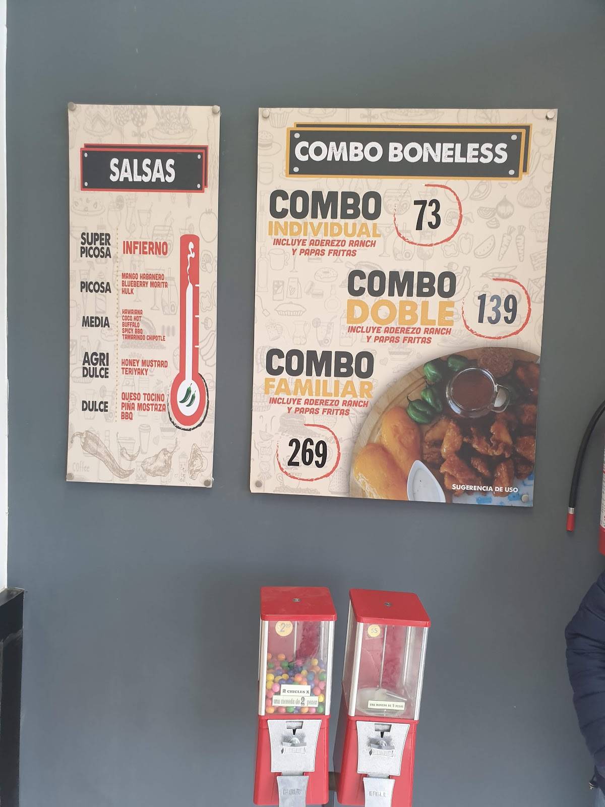Carta del restaurante Alabama Fried Chicken, Ciudad Juarez, Av Santiago ...