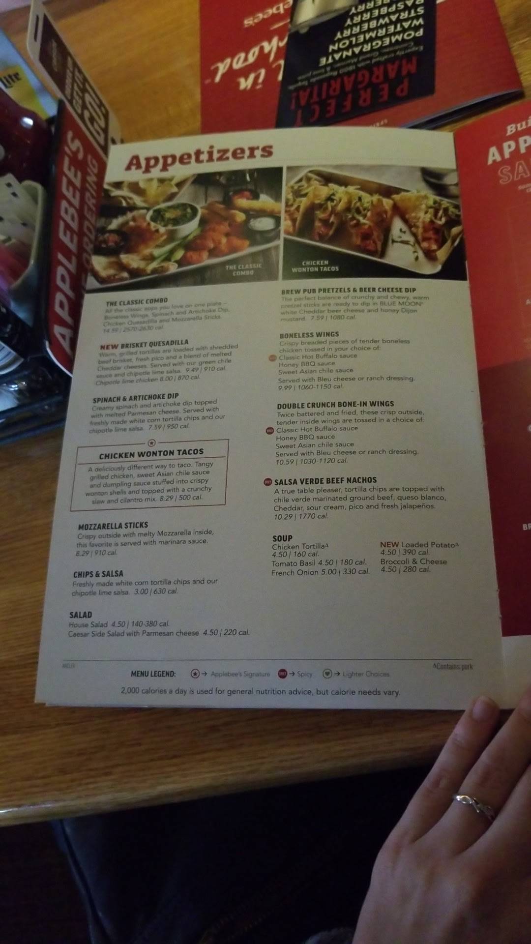 Menu at Applebee's Grill + Bar, Ashtabula, N Ridge Rd E