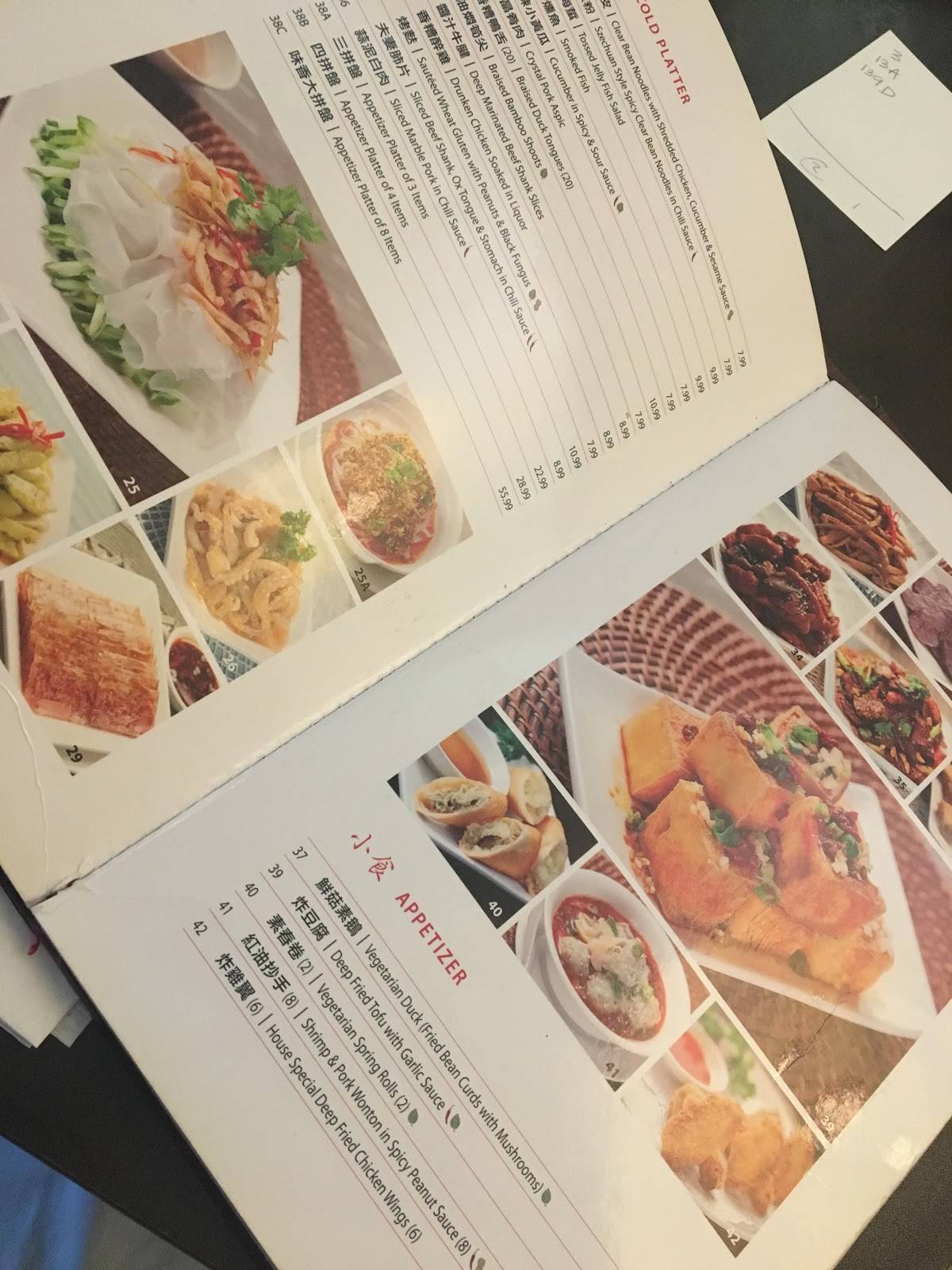 Menu at Asian Legend restaurant, Toronto, 418 Dundas St W