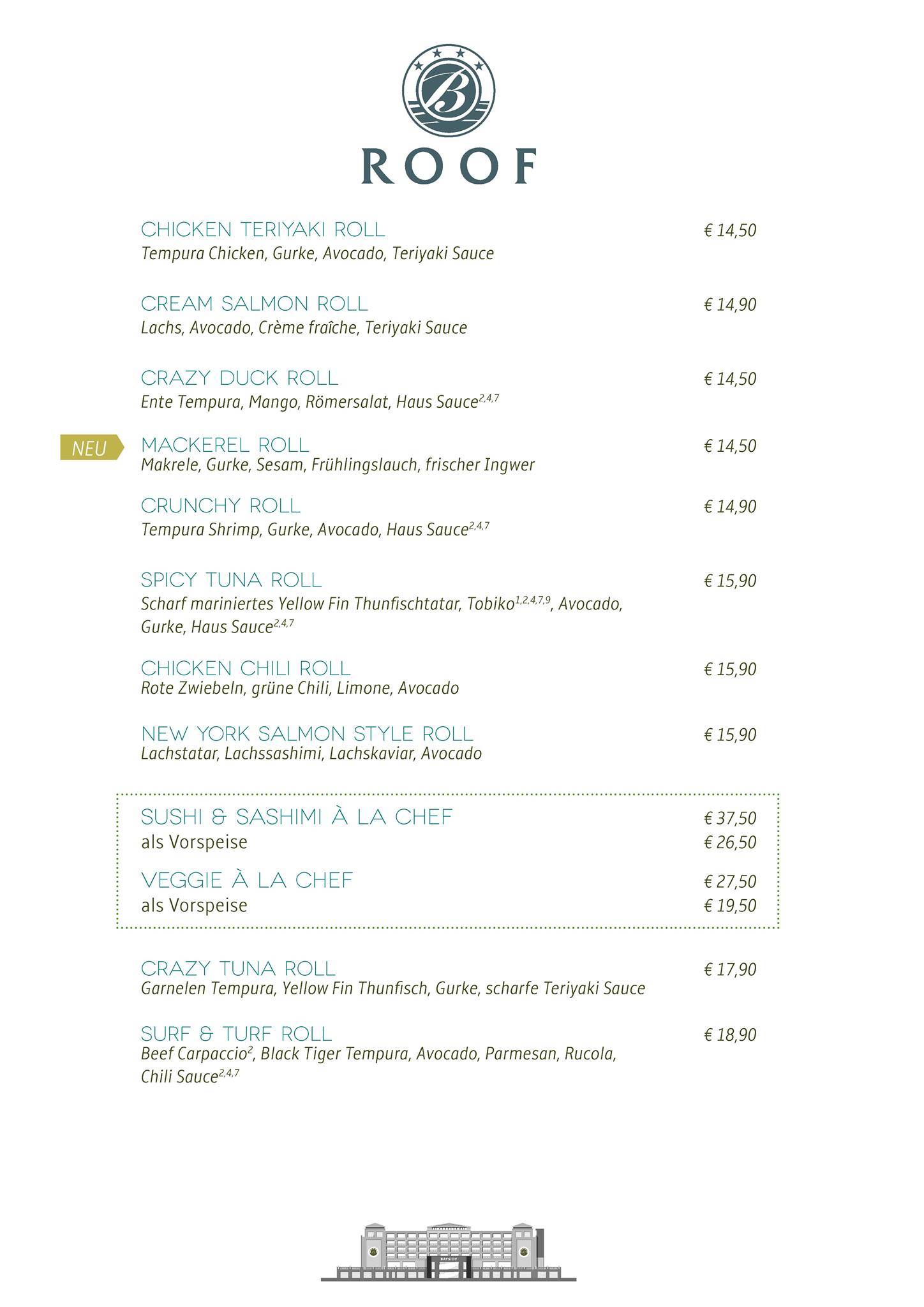 Menu at BAYSIDE Hotel Scharbeutz Ostsee pub & bar, Scharbeutz