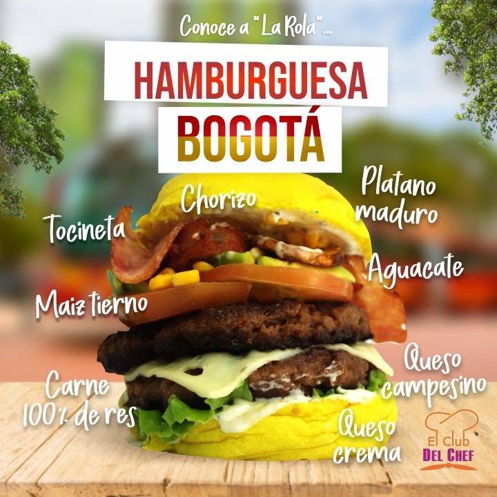 Menu at BURGER COLORS restaurant, Bogotá
