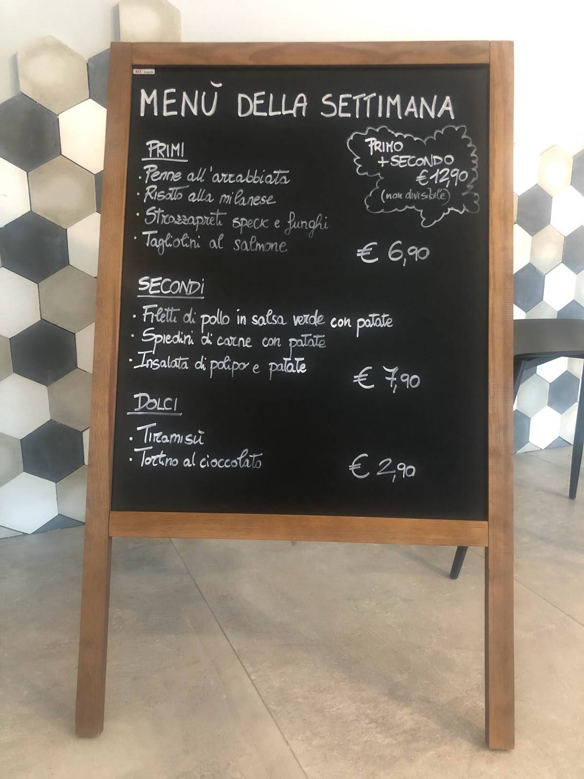 Speisekarte von Bar Al Cartello, Somma Lombardo