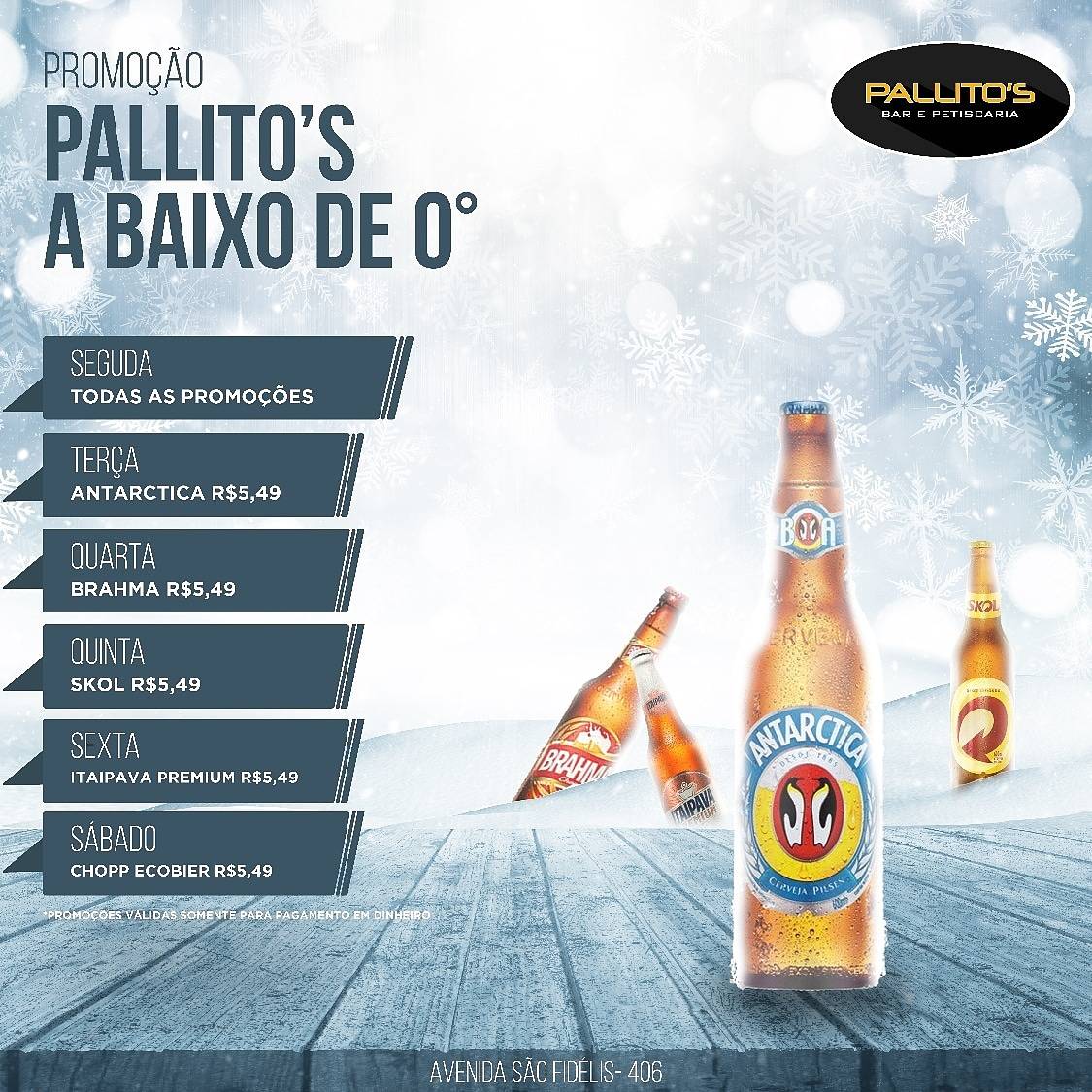 Menu em Bar e Petiscaria Pallito's, Campos dos Goytacazes