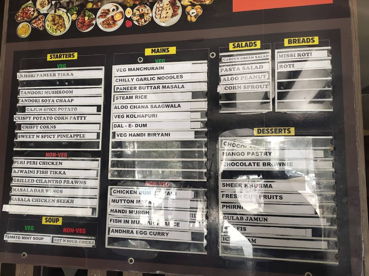 Menu at Barbeque Nation - Chandigarh - Sector 26, Chandigarh