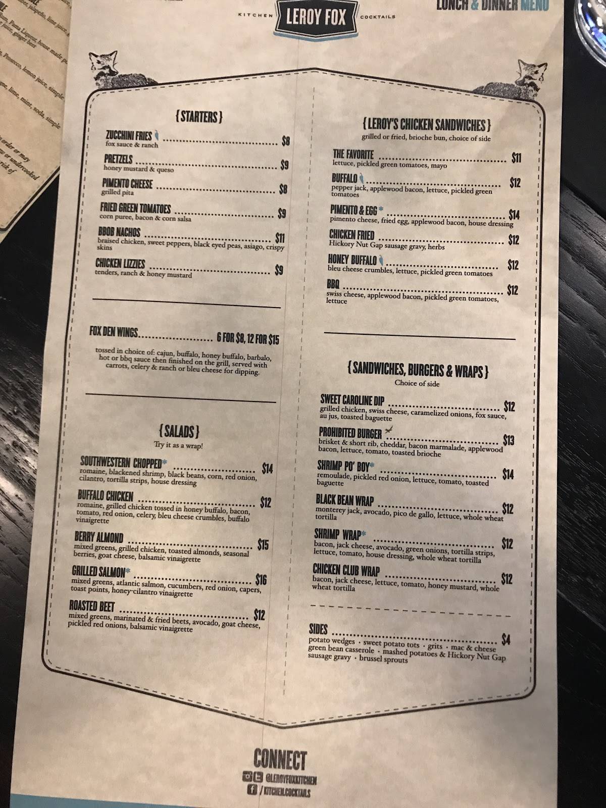 Menu at Beer Park pub & bar, Las Vegas, S Las Vegas Blvd