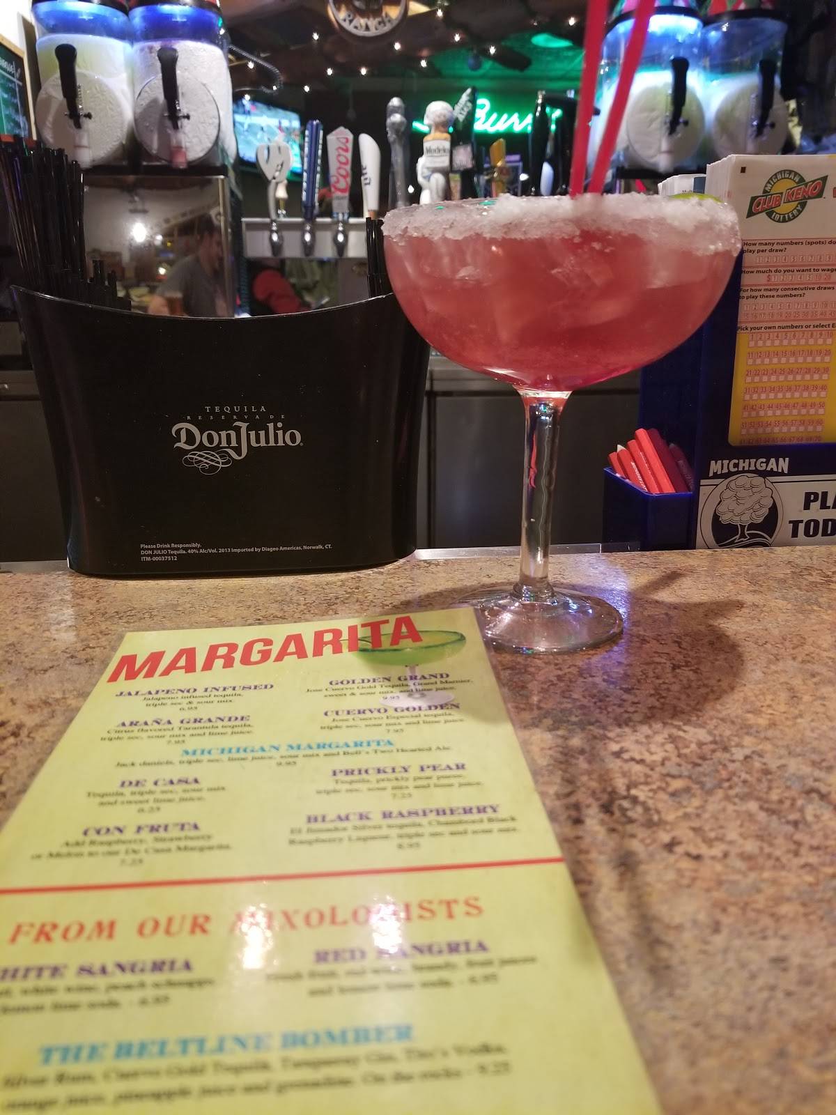 Menu at Beltline Bar, Grand Rapids