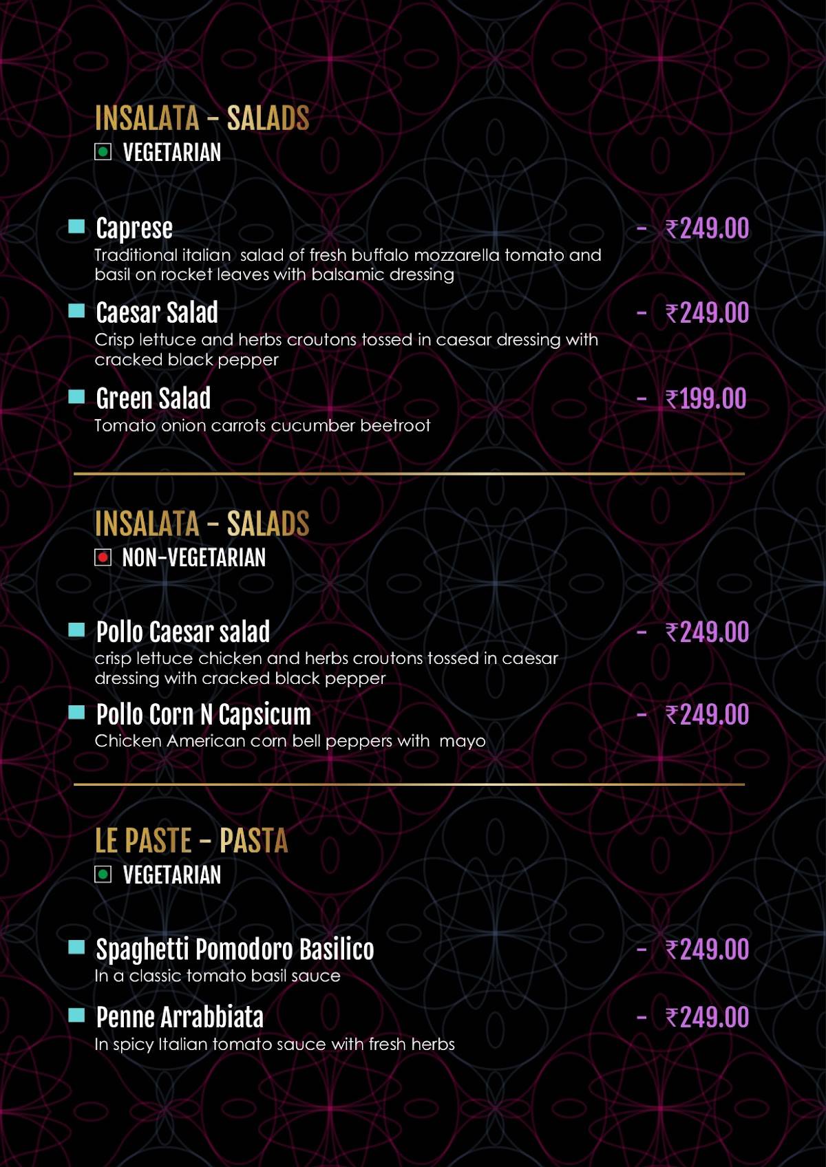 Menu at Mellow Mood Cafe Grand Biryani Palace, Bengaluru