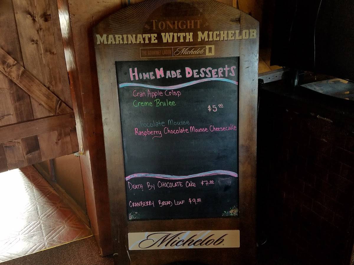 Menu at Billy Smoothboars BBQ, Bandon