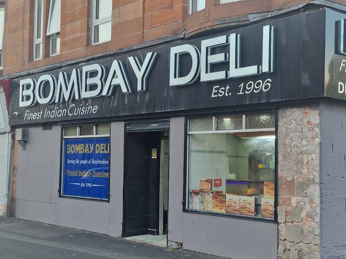 Menu at Bombay Deli fast food, Paisley