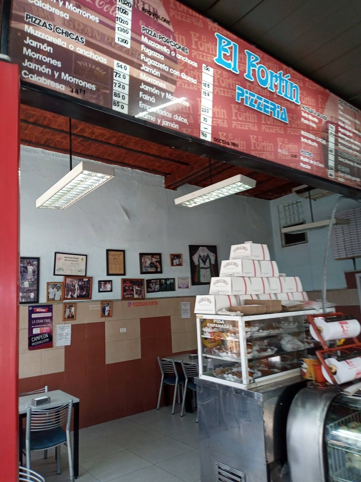 Carta de Pizzería El Fortín, Buenos Aires, Av. Álvarez Jonte 5299