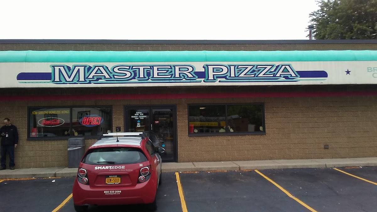 Menu at Master Pizza pizzeria, Buffalo, William St