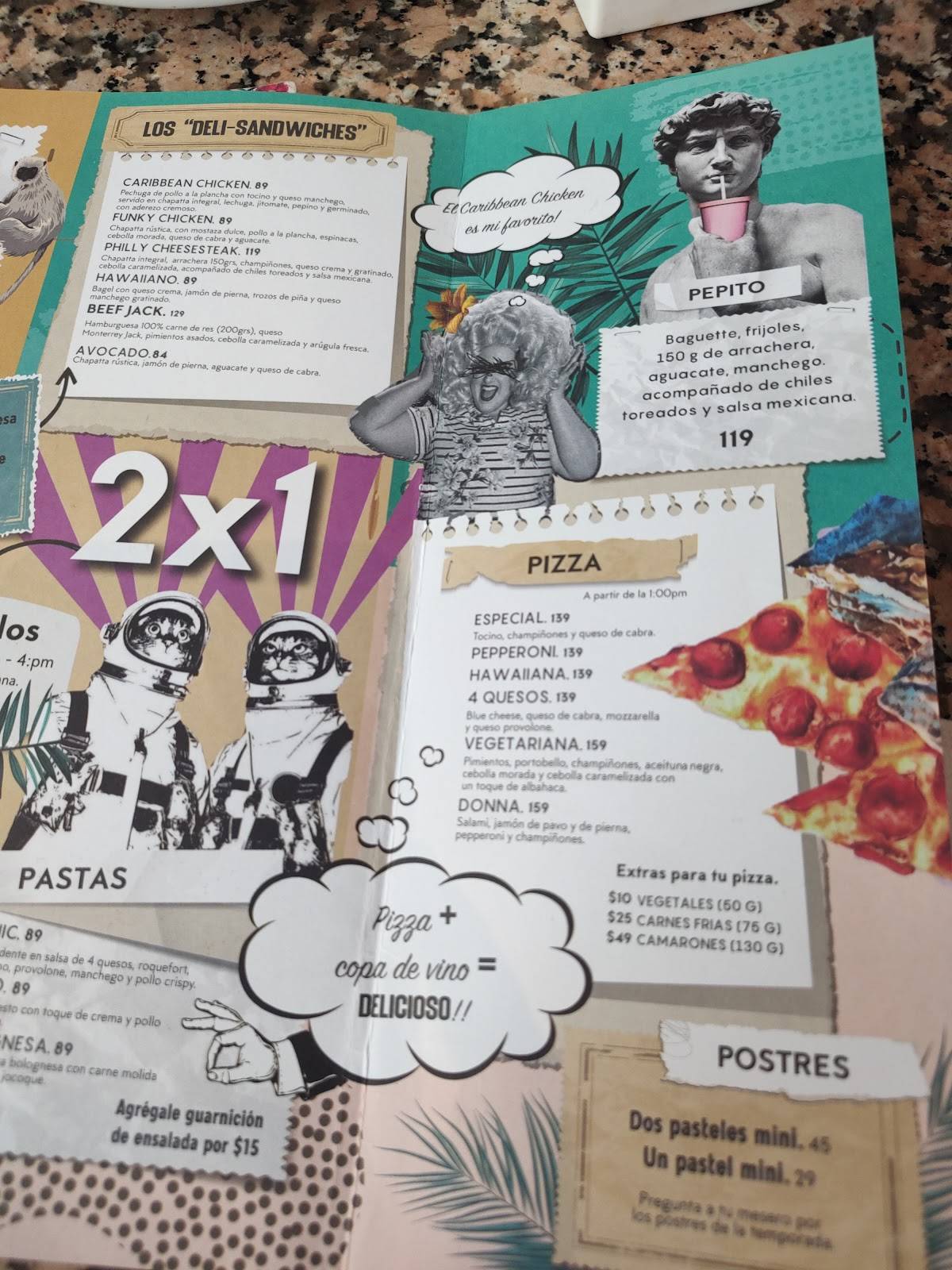 Carta de Café Chai Centro, Guadalajara, JUÁREZ #200