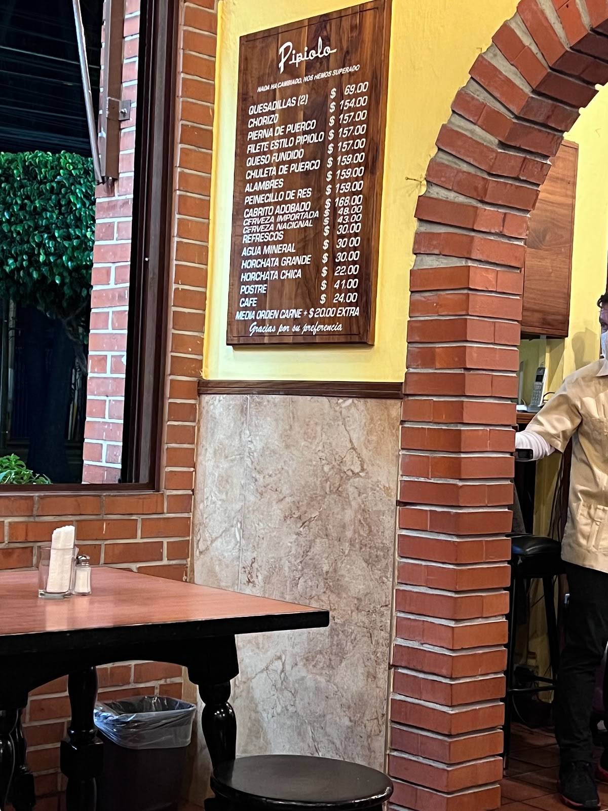 Carta del restaurante Carnes Asadas Pipiolo - Mariano Otero ...
