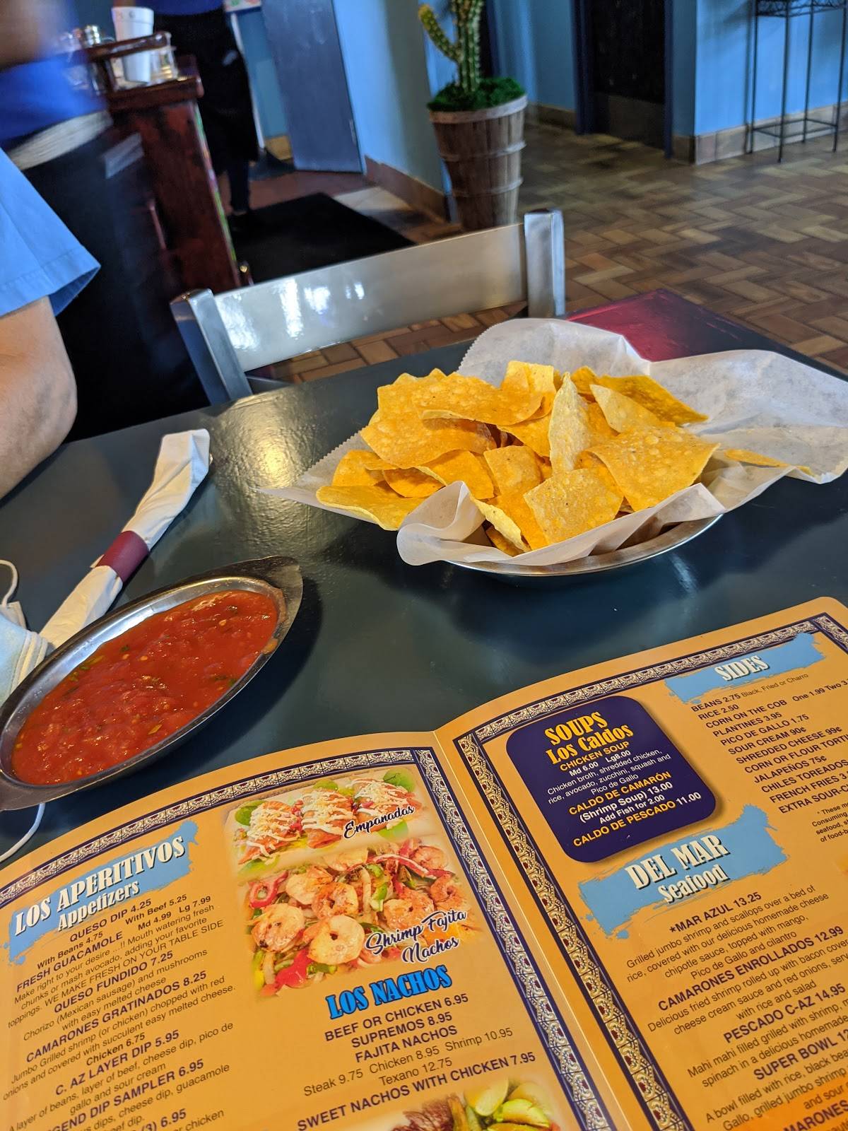 Menu at Casa Azul Mexican Kitchen Conover restaurant, Conover