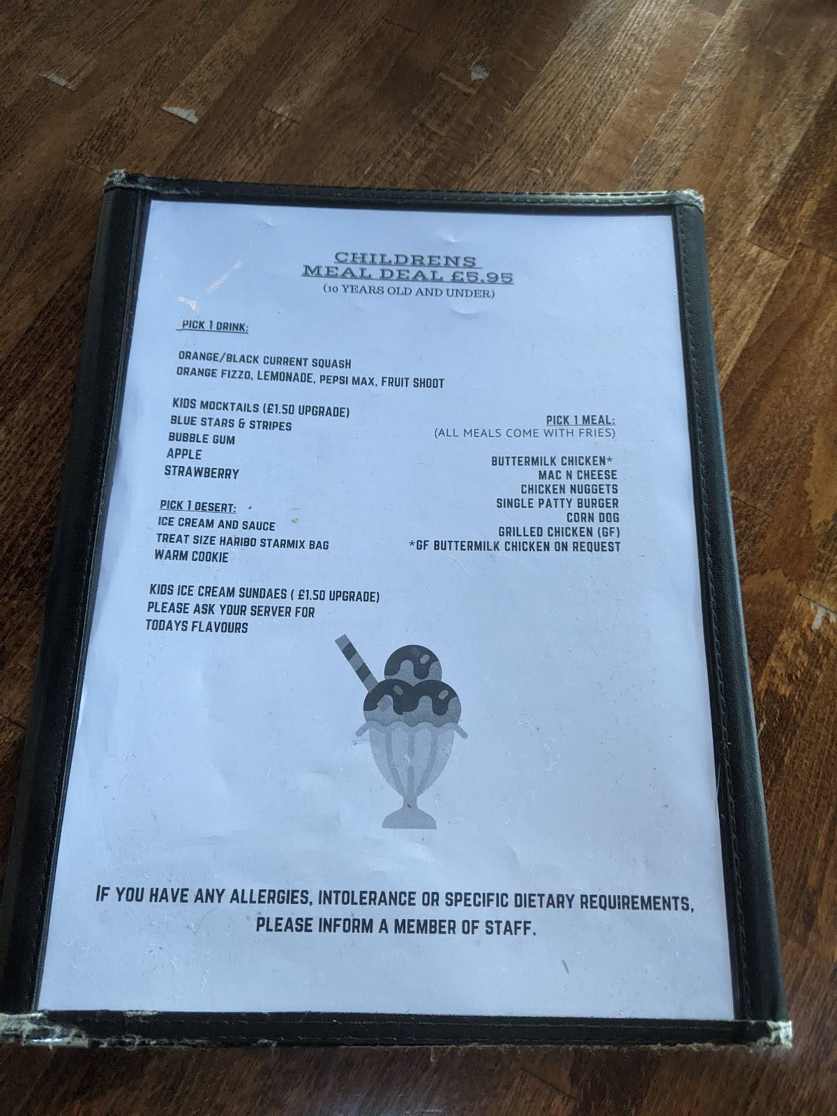 Menu at Cattle & Co Llanelli restaurant, Llanelli