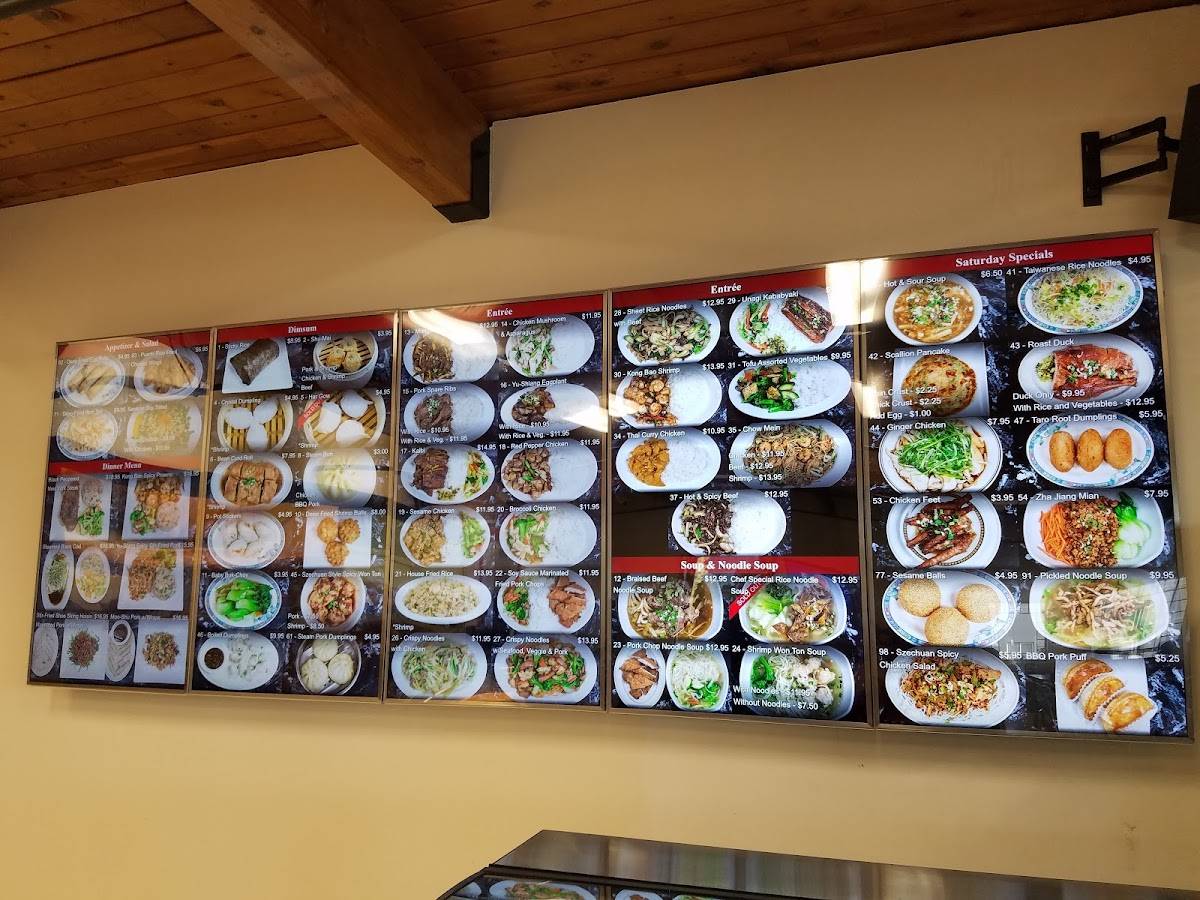 Menu at Charlie's Bakery & Chinese Restaurant, Anchorage