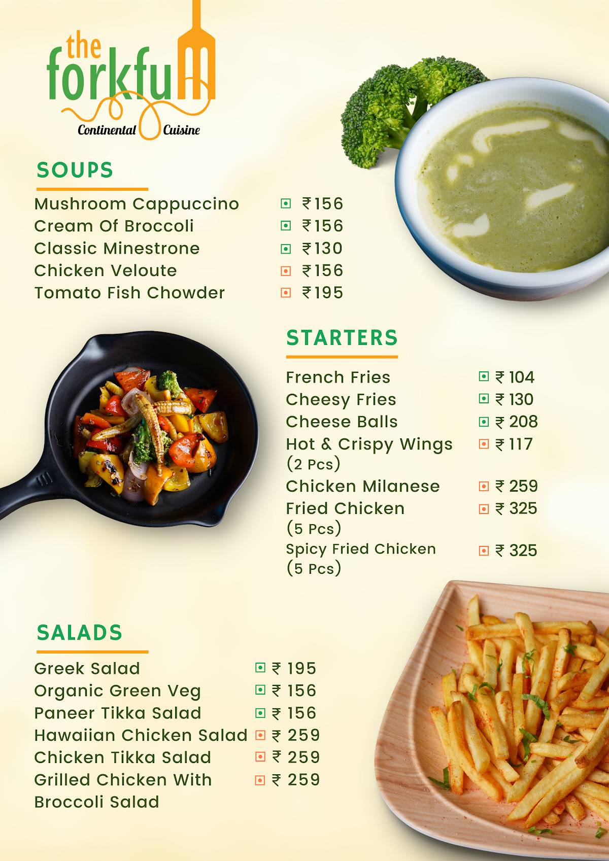 Menu at FOODKART CLOUD KITCHEN, Chennai