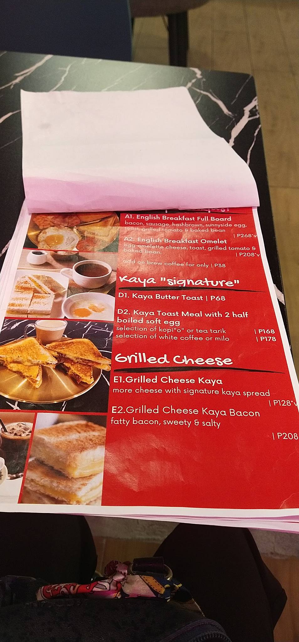 Carta del restaurante Chic'ins Makati Keyland Center (Singapore Laksa ...