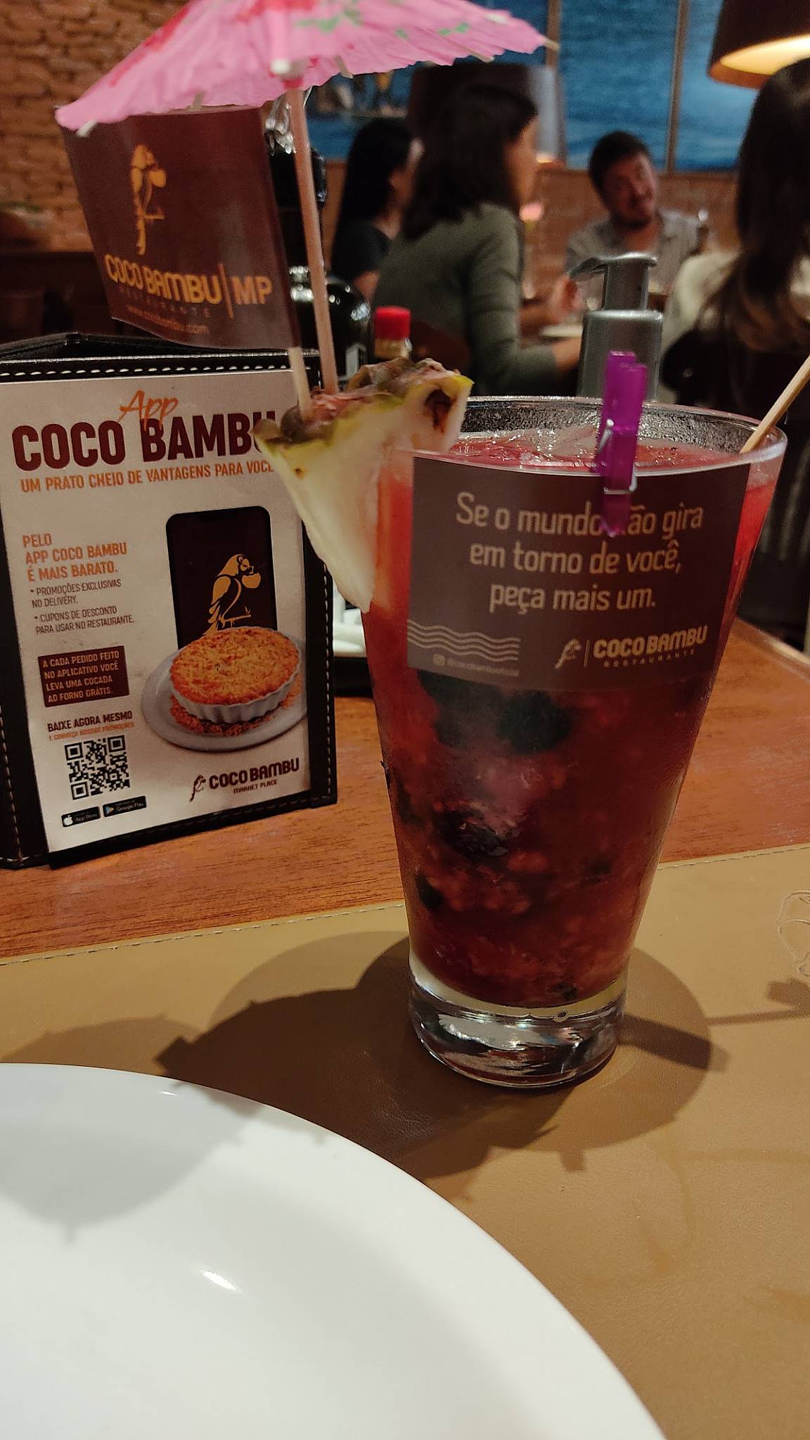 Menu em Coco Bambu Market Place café, São Paulo, Avenida Doutor Chucri ...