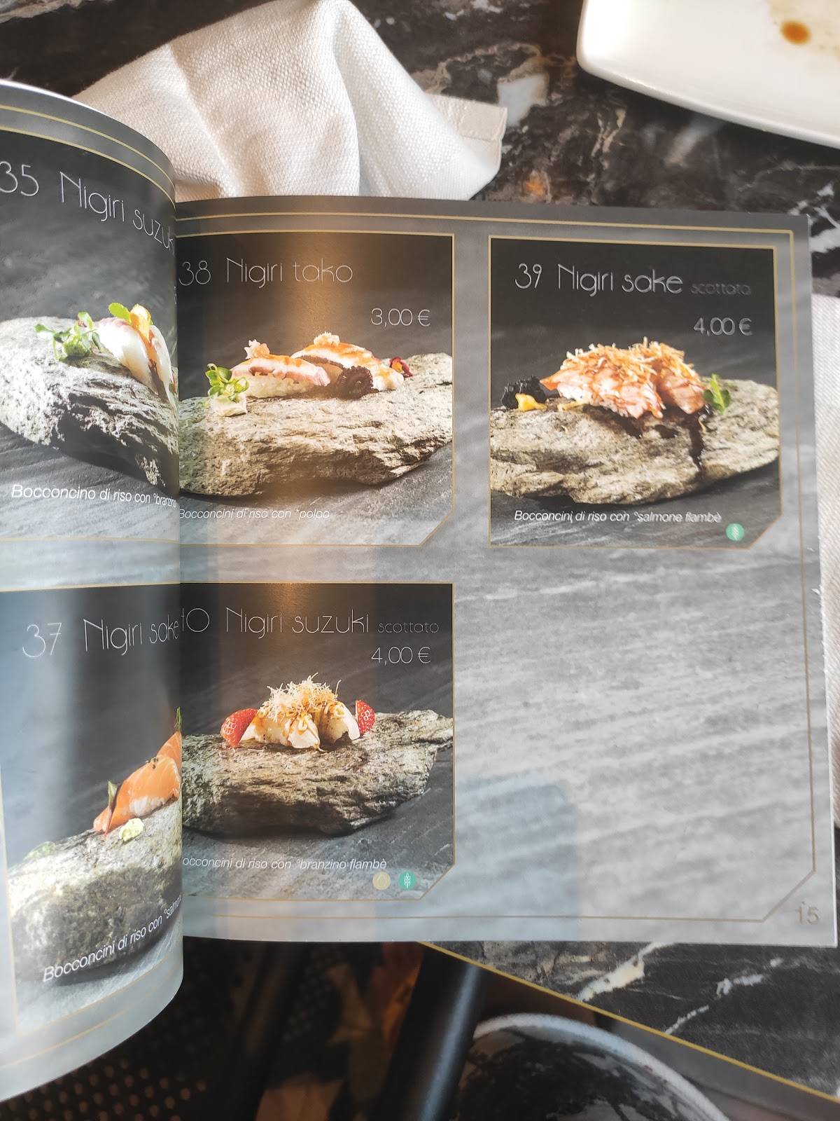 Speisekarte von Kanto - Feeling Experience restaurant, Colico Piano