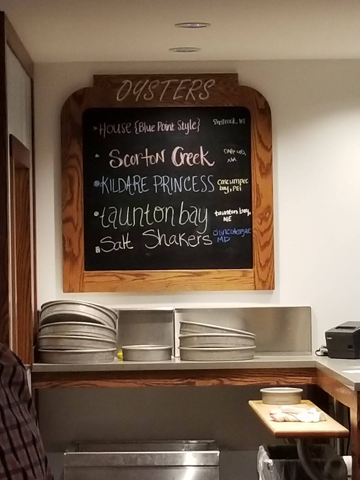 Menu at Cool Springs Fish Bar & Restaurant, Dover