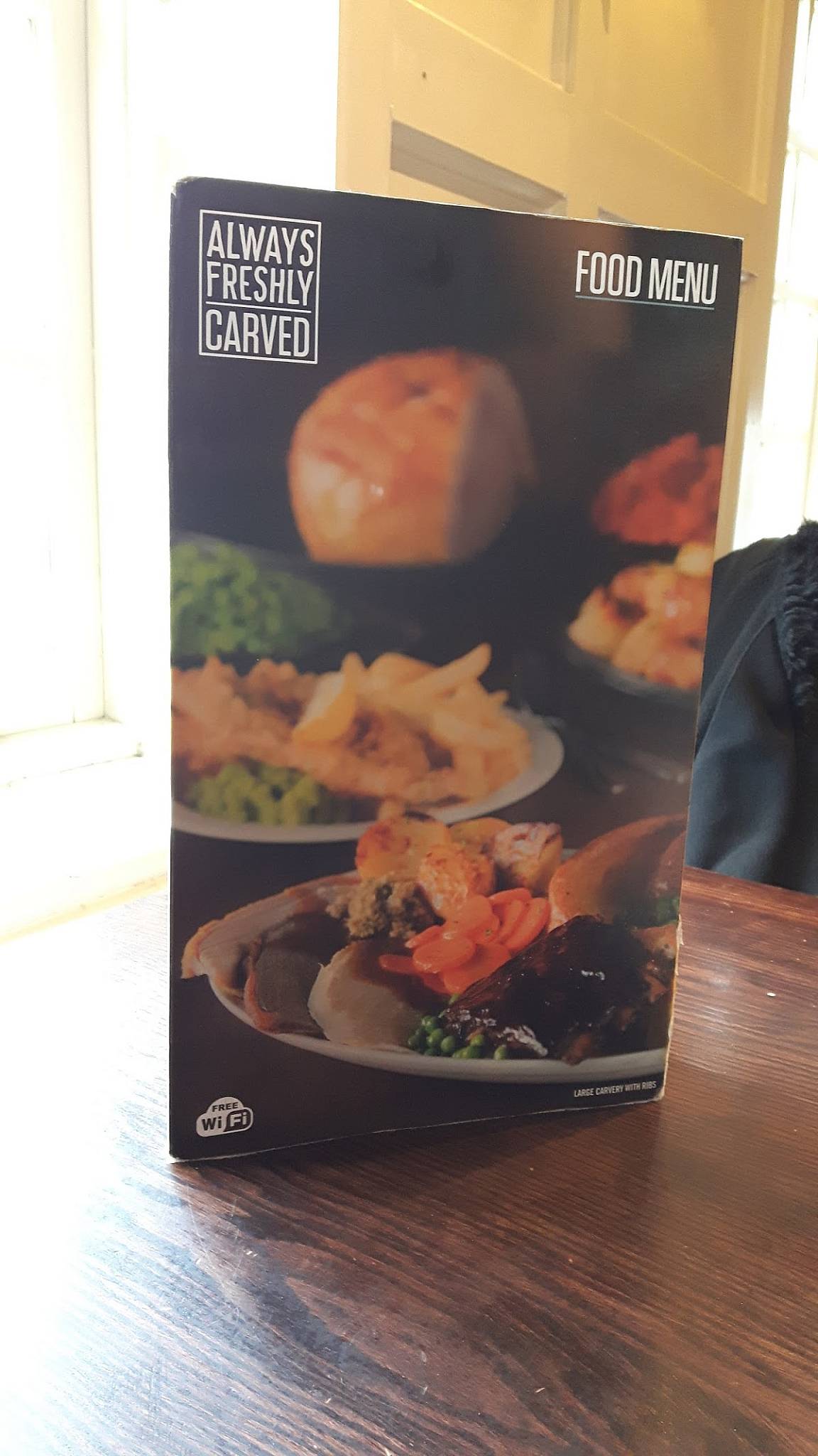Menu at The Copperfield pub & bar, Gravesend