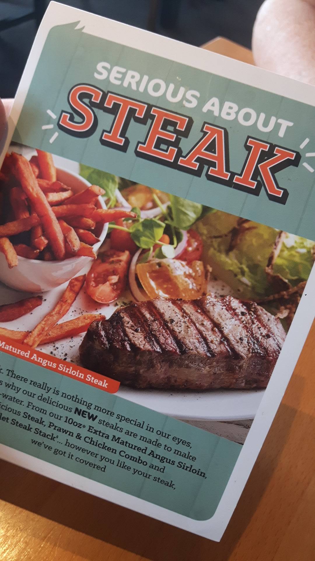 Menu at Crows Nest Beefeater pub & bar, Tring