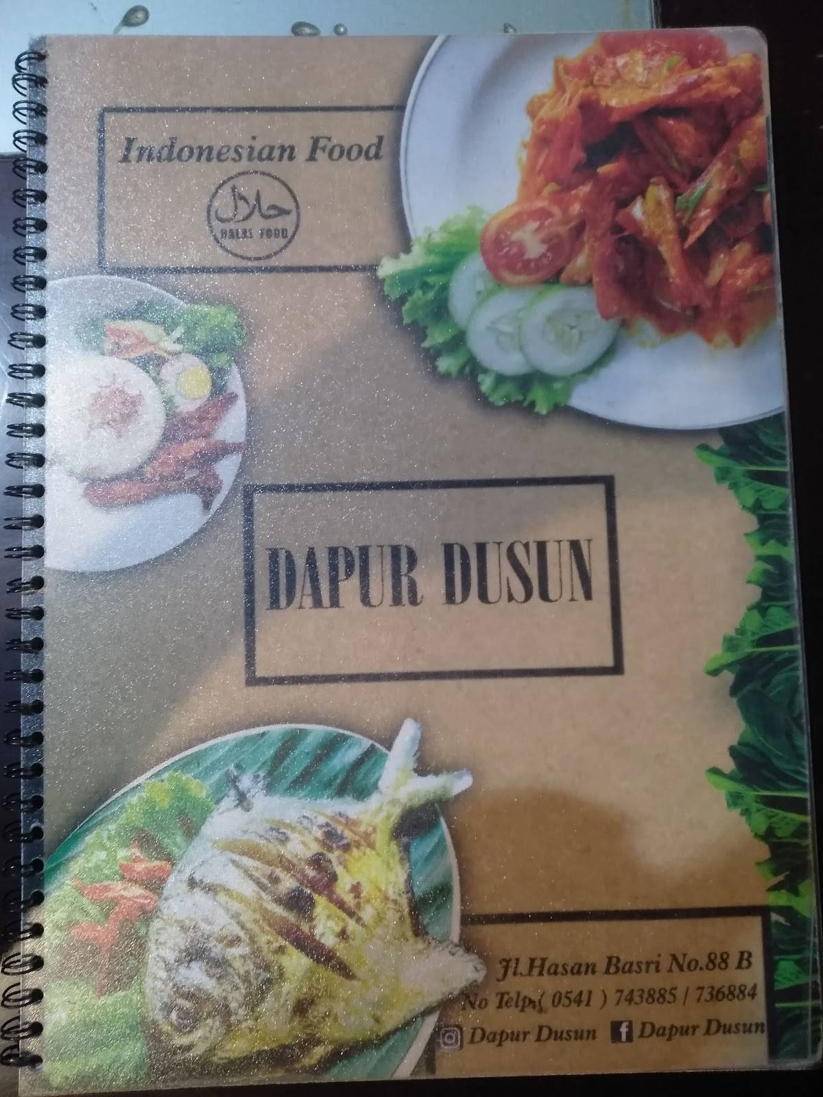 Menu at Dapur Dusun Restoran restaurant, Samarinda, Jl. Hasan Basri No.88B
