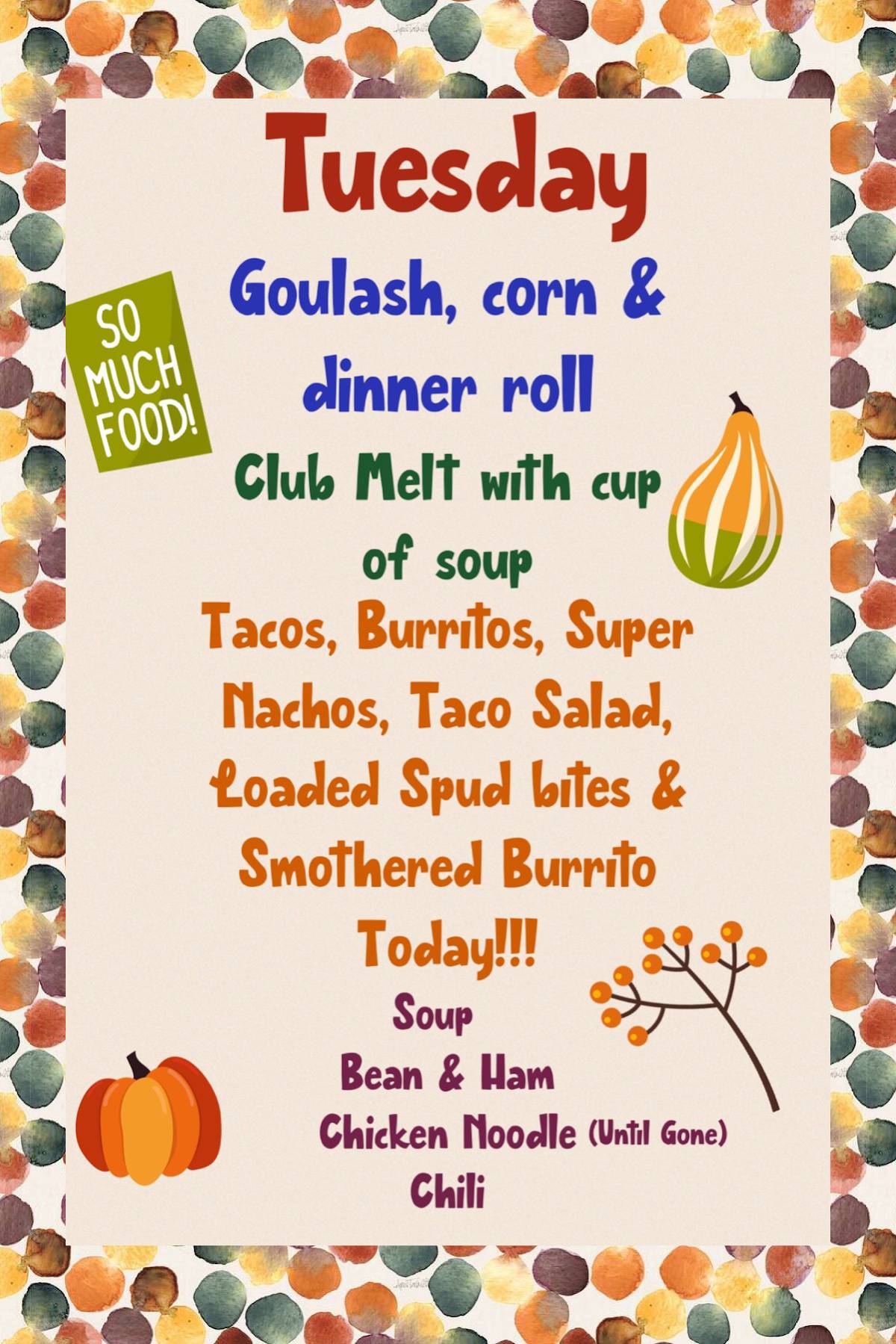 Menu at Dari King restaurant, Redwood Falls