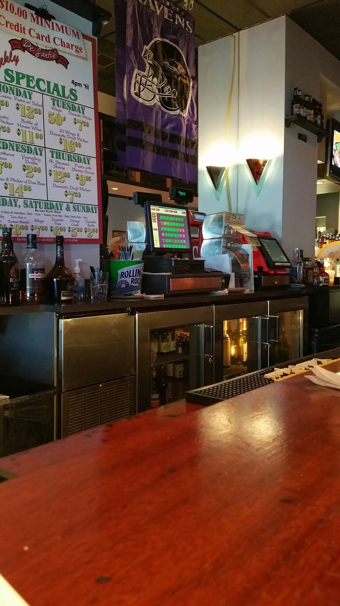 Menu at Desantis Pizza Grill & Bar, Perry Hall