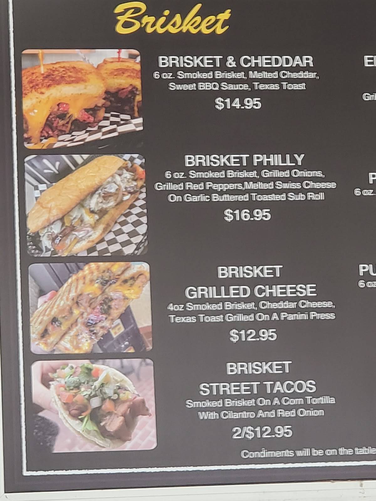 Menu at Destination Smokehouse & Eatery BBQ, Hemet